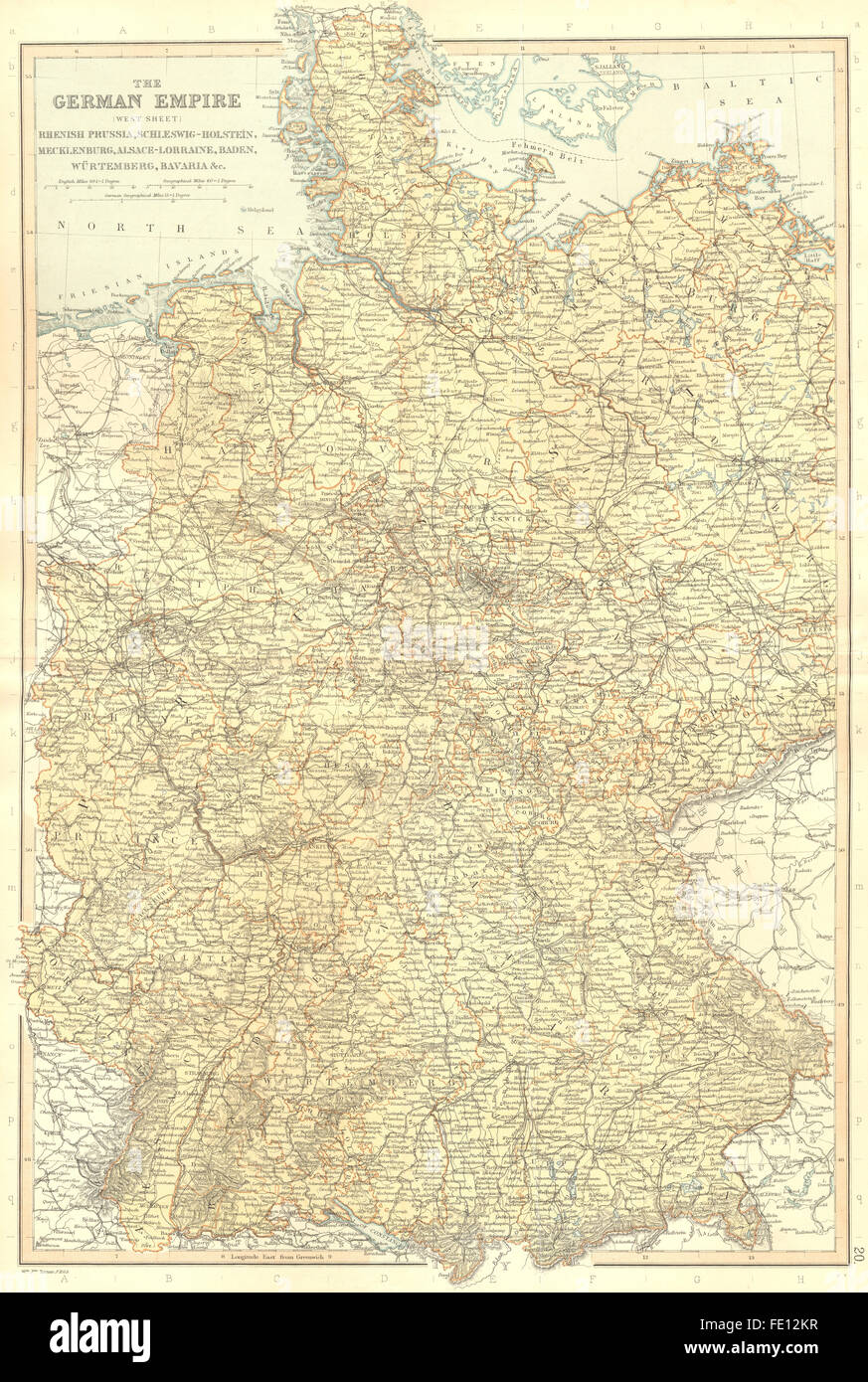 Germany alsace and lorraine map hi-res stock photography and images - Alamy