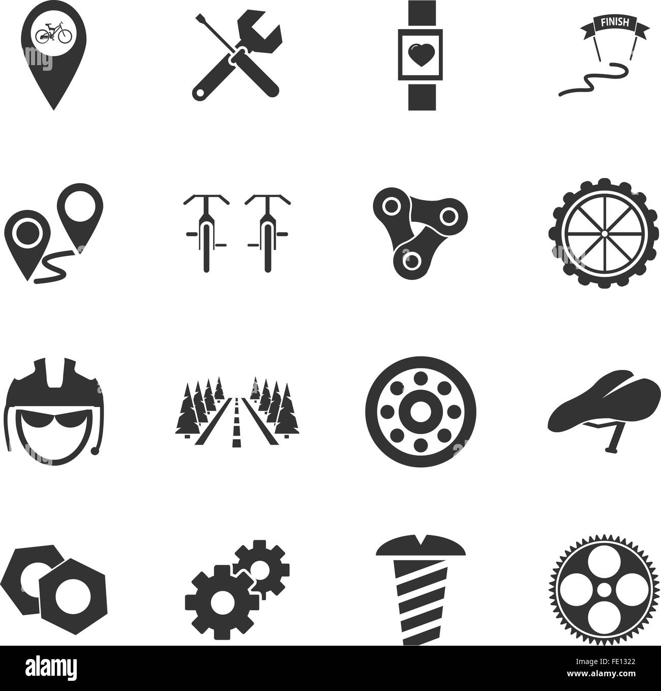 Big bikes Stock Vector Images - Alamy