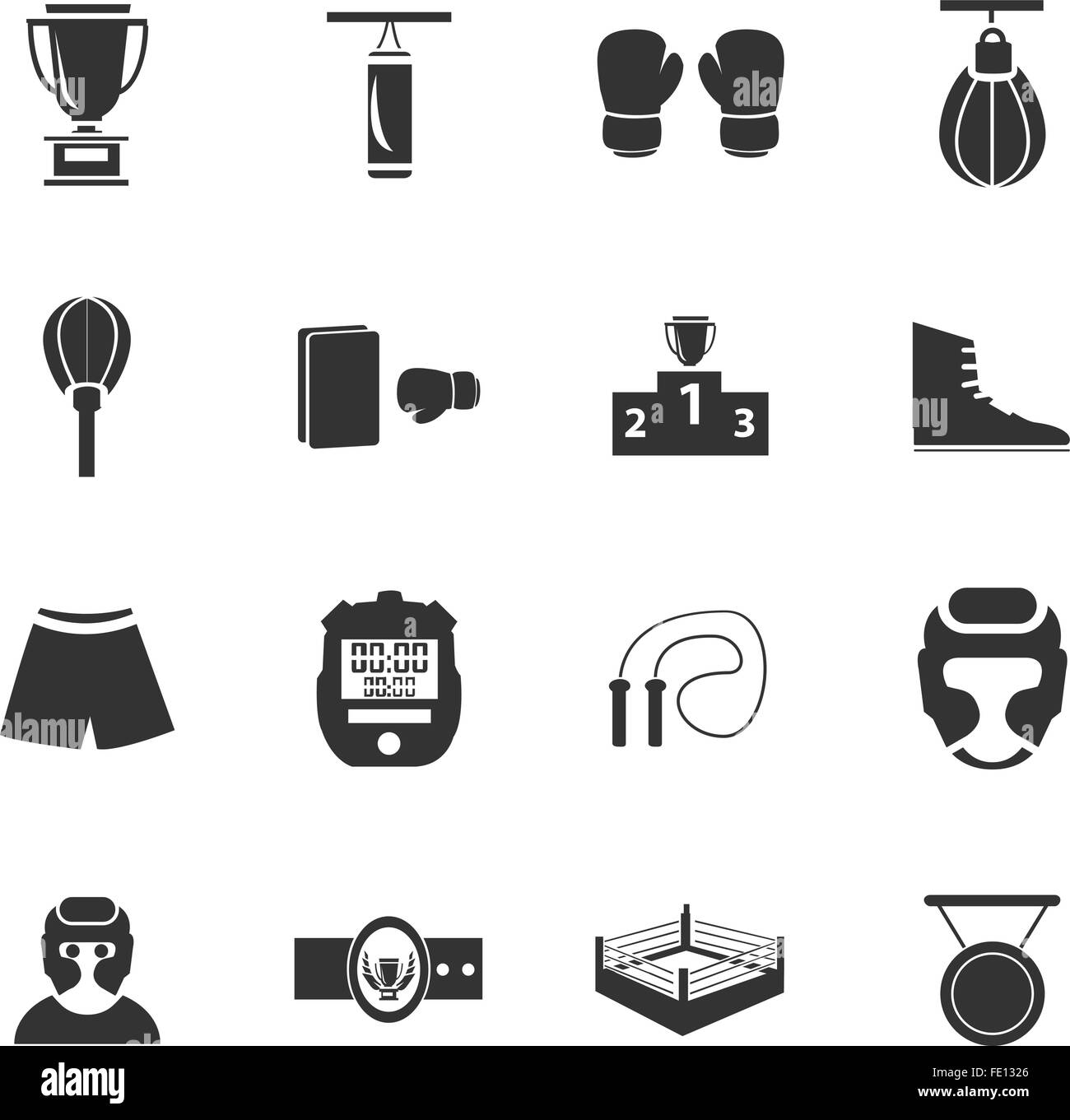 Boxing fans Black and White Stock Photos & Images - Alamy