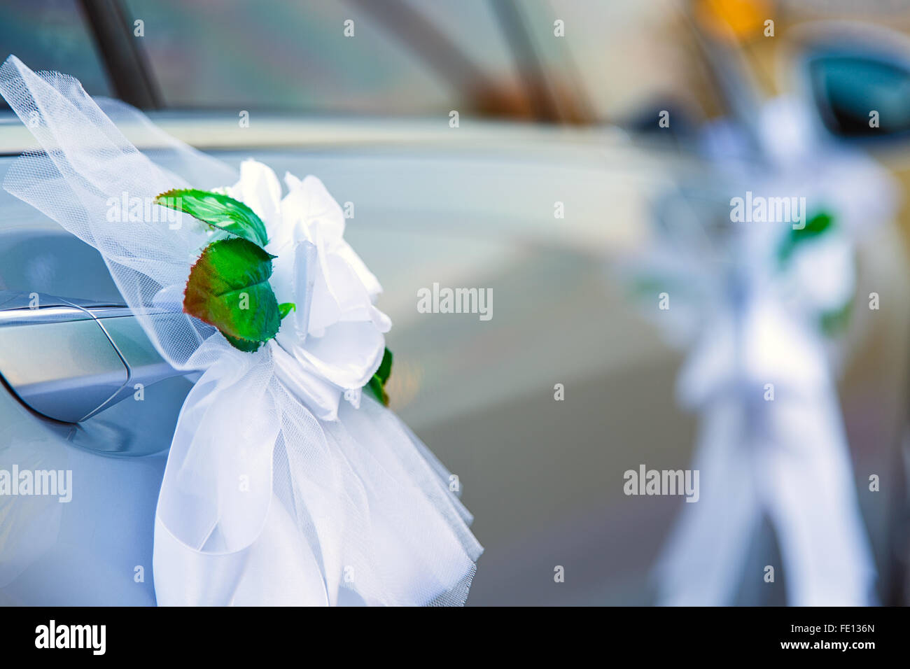 Wedding car decoration pattern hi-res stock photography and images - Alamy