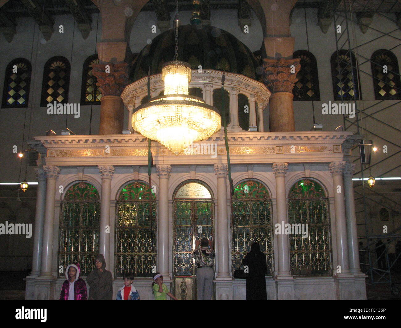 Burrial place of Prophet John / Prophet Yahya, Ummayad Mosque, Damascus ...