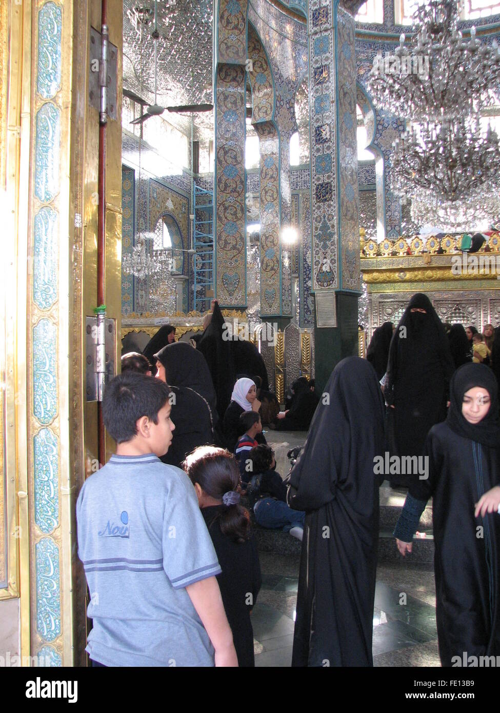 Shrine of Zaynab. The Granddaughter of Prophet Muhammad in Damascus ...