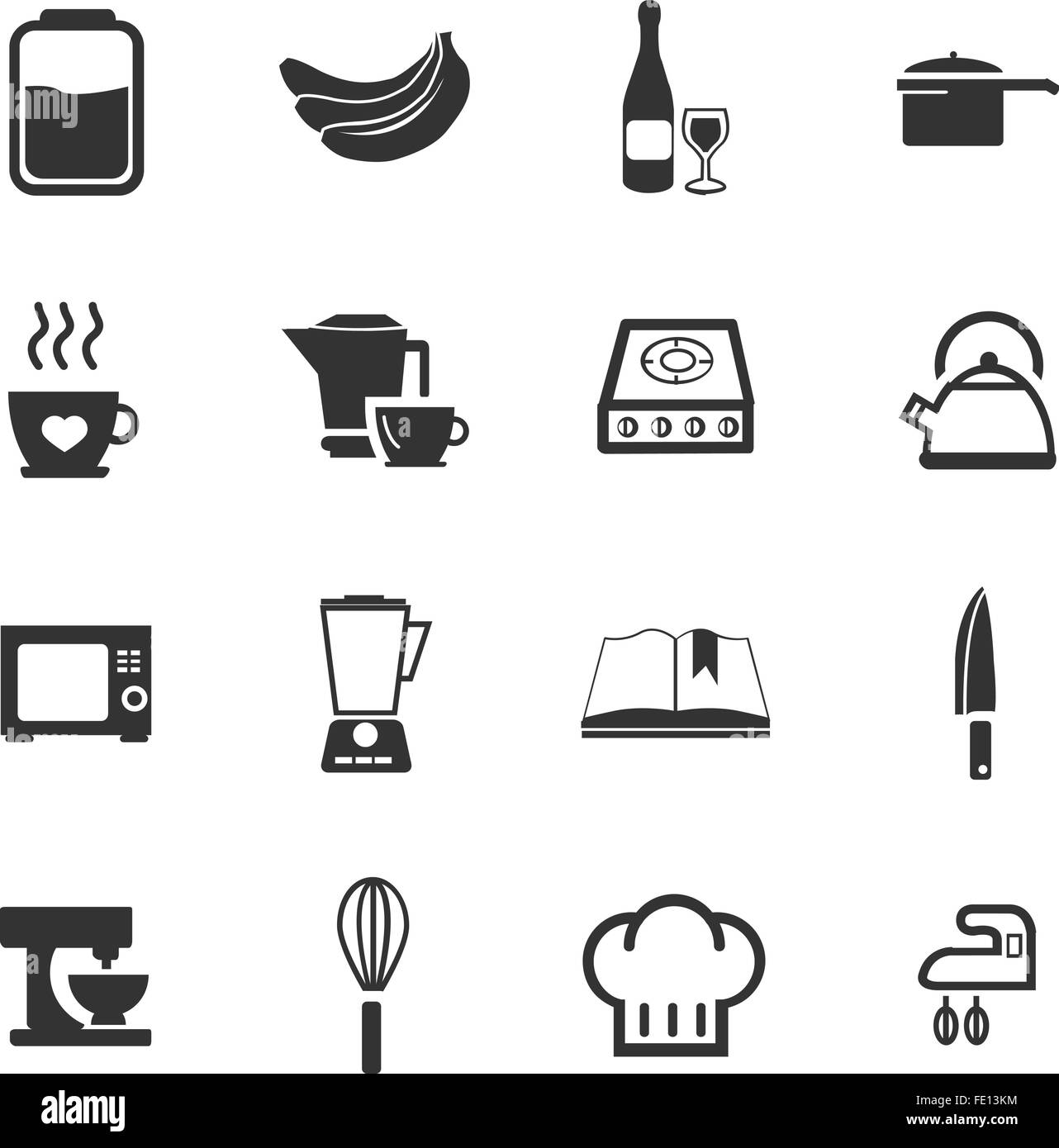 Kitchen pot boiling saucepan Cut Out Stock Images & Pictures - Alamy