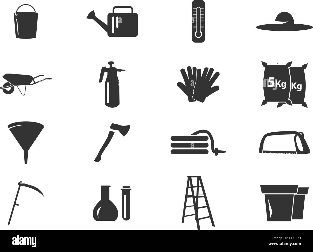 Gardening tools collection Stock Vector Image & Art - Alamy