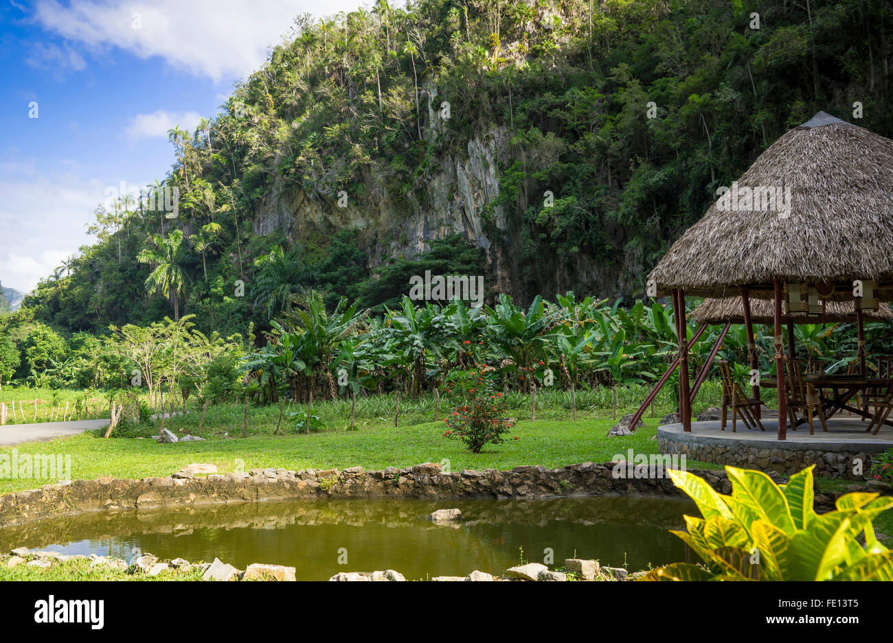 cuban rural town of vinales Stock Photo - Alamy