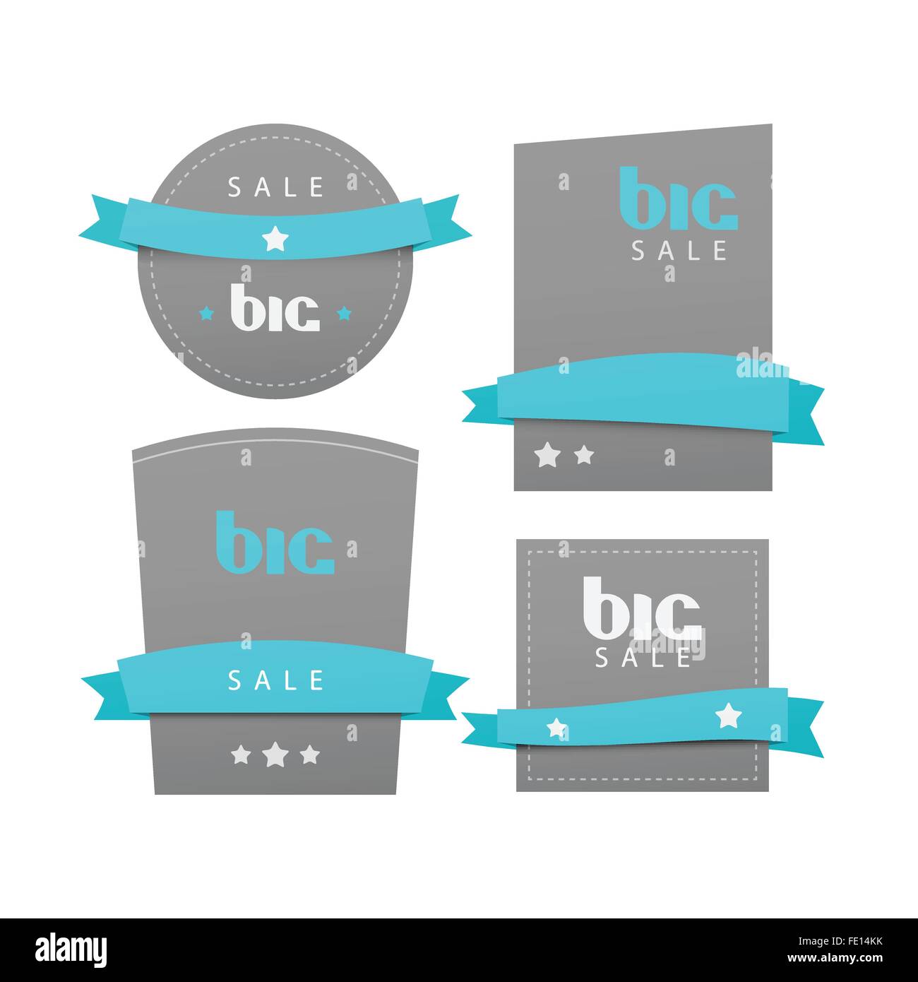 Ribbon badges hi-res stock photography and images - Alamy