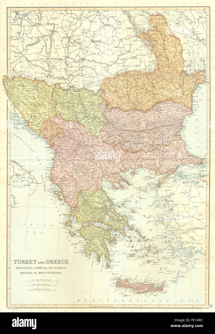 Greece Turkey Bulharia Romania Serbia Bosnia Montenegro Balkan ...