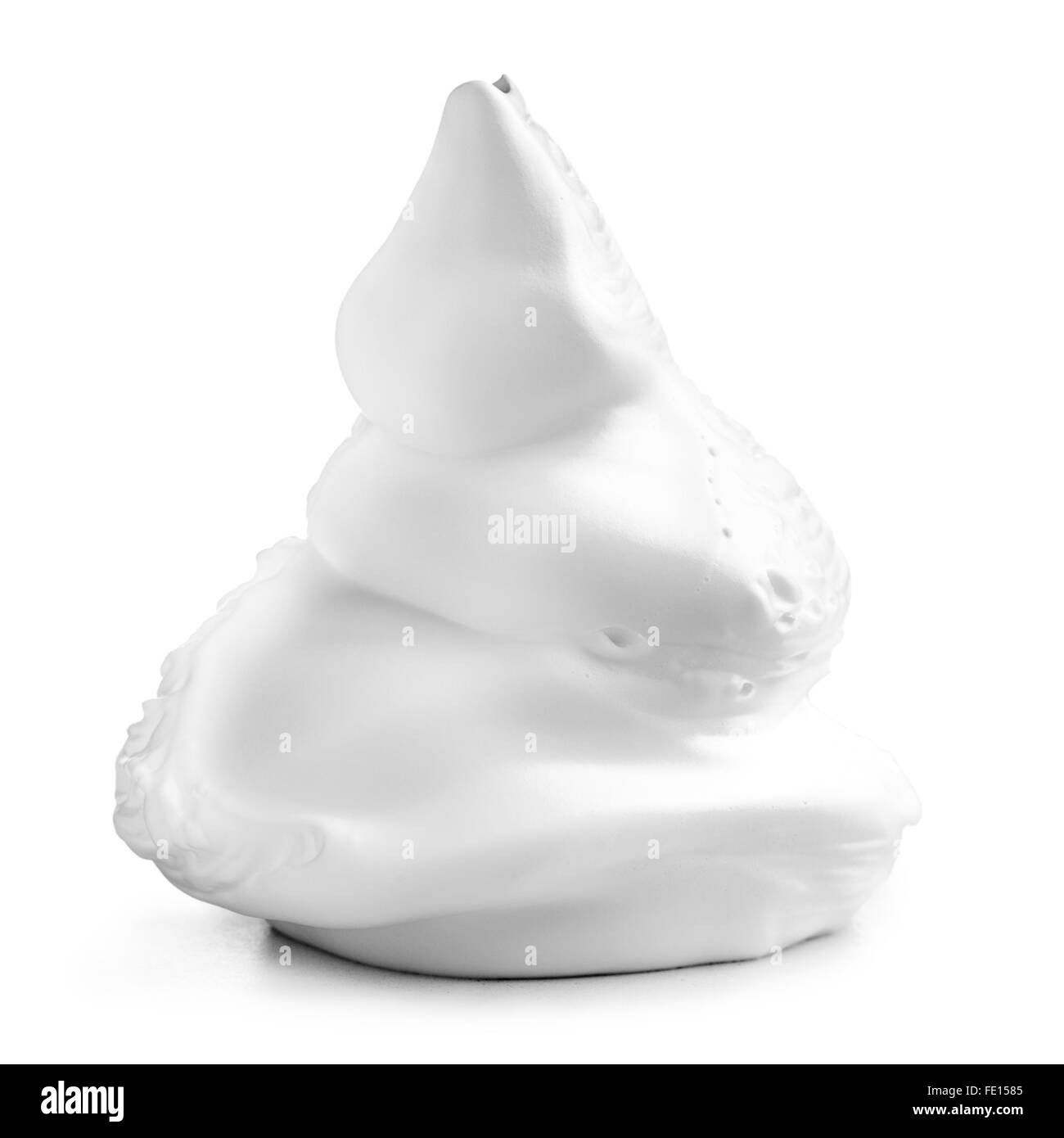 foam Isolated on white background Stock Photo - Alamy