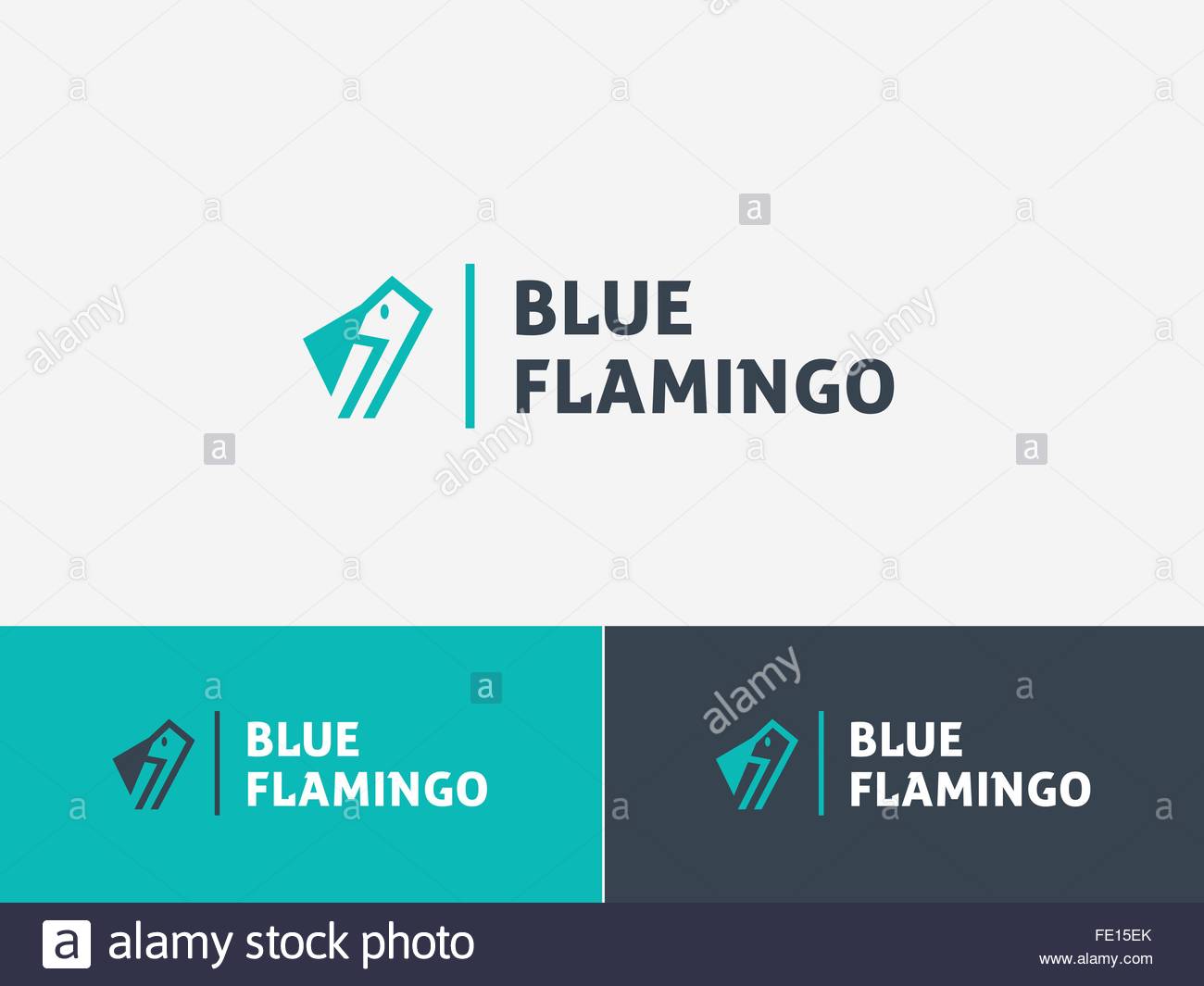 Flamingo Logo High Resolution Stock Photography and Images - Alamy
