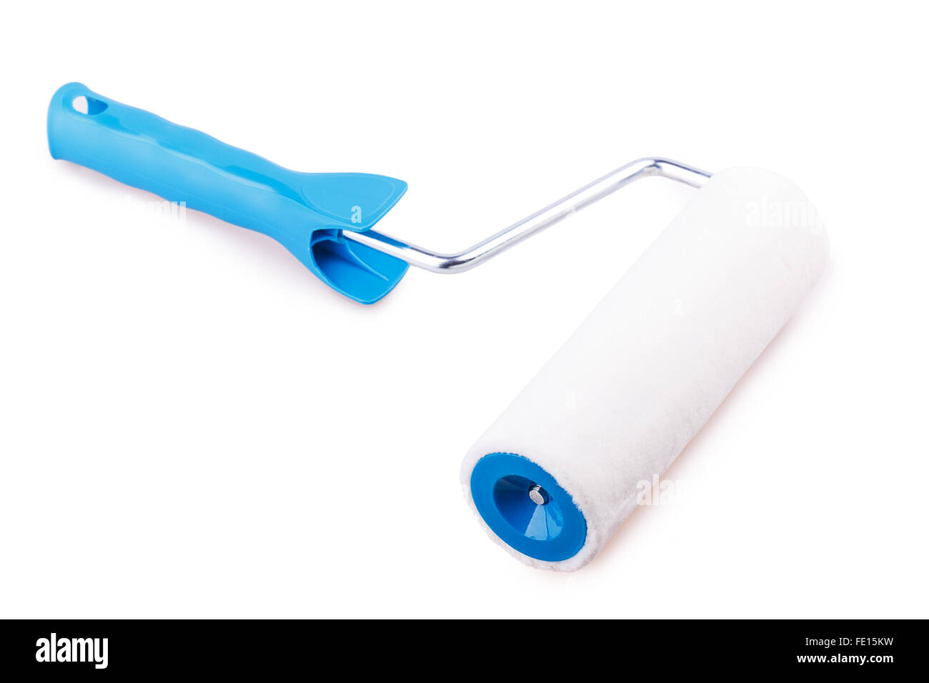 paint roller Isolated on white background Stock Photo - Alamy
