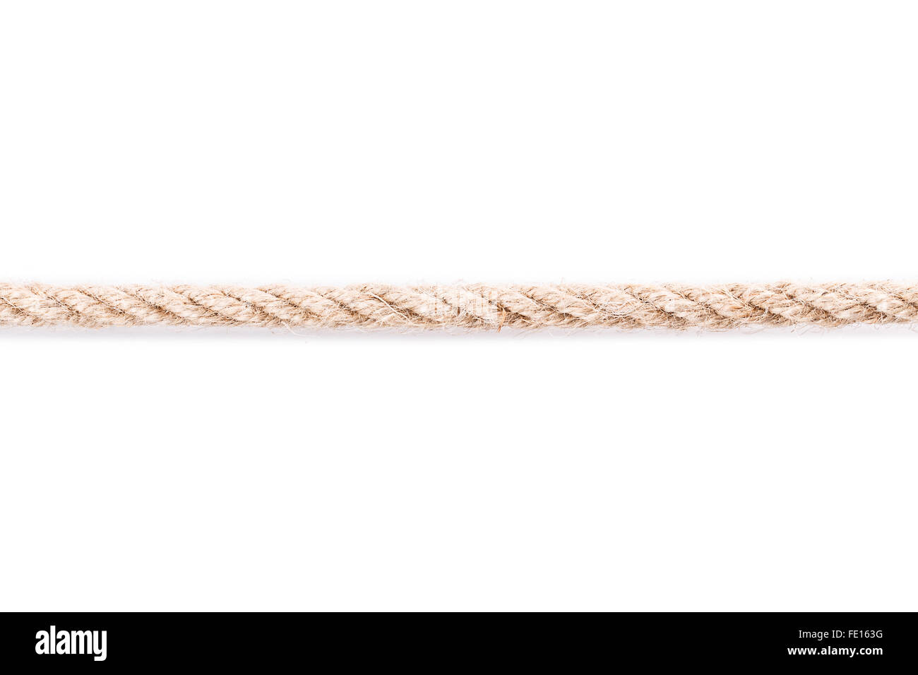 rope Isolated on white background Stock Photo - Alamy