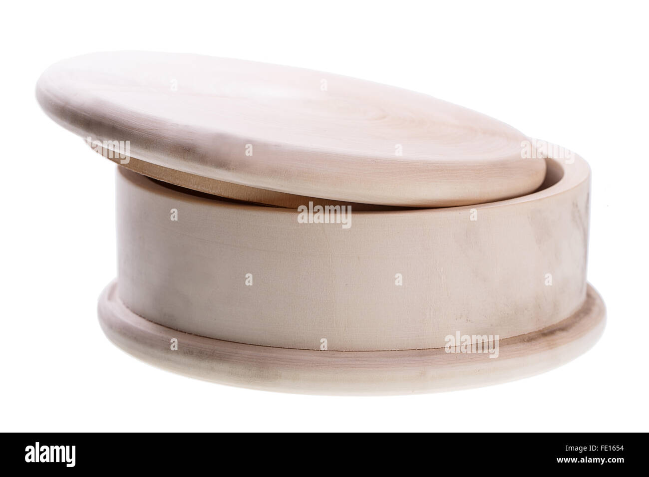 Round box wood Cut Out Stock Images & Pictures - Alamy