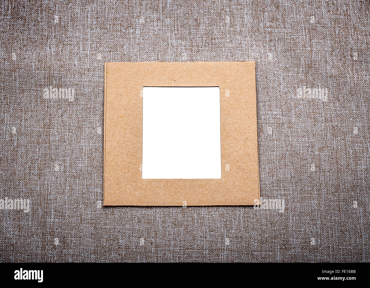 photo frames paper retro canvas Stock Photo - Alamy