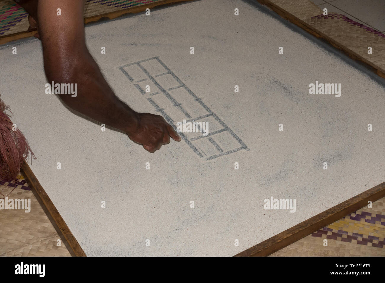 Vanuatu sand drawing hi-res stock photography and images - Alamy