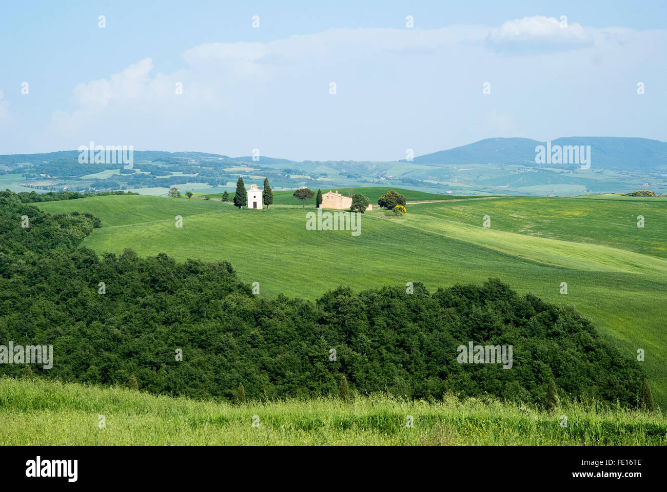 View over rural Tuscany, Italy Stock Photo - Alamy