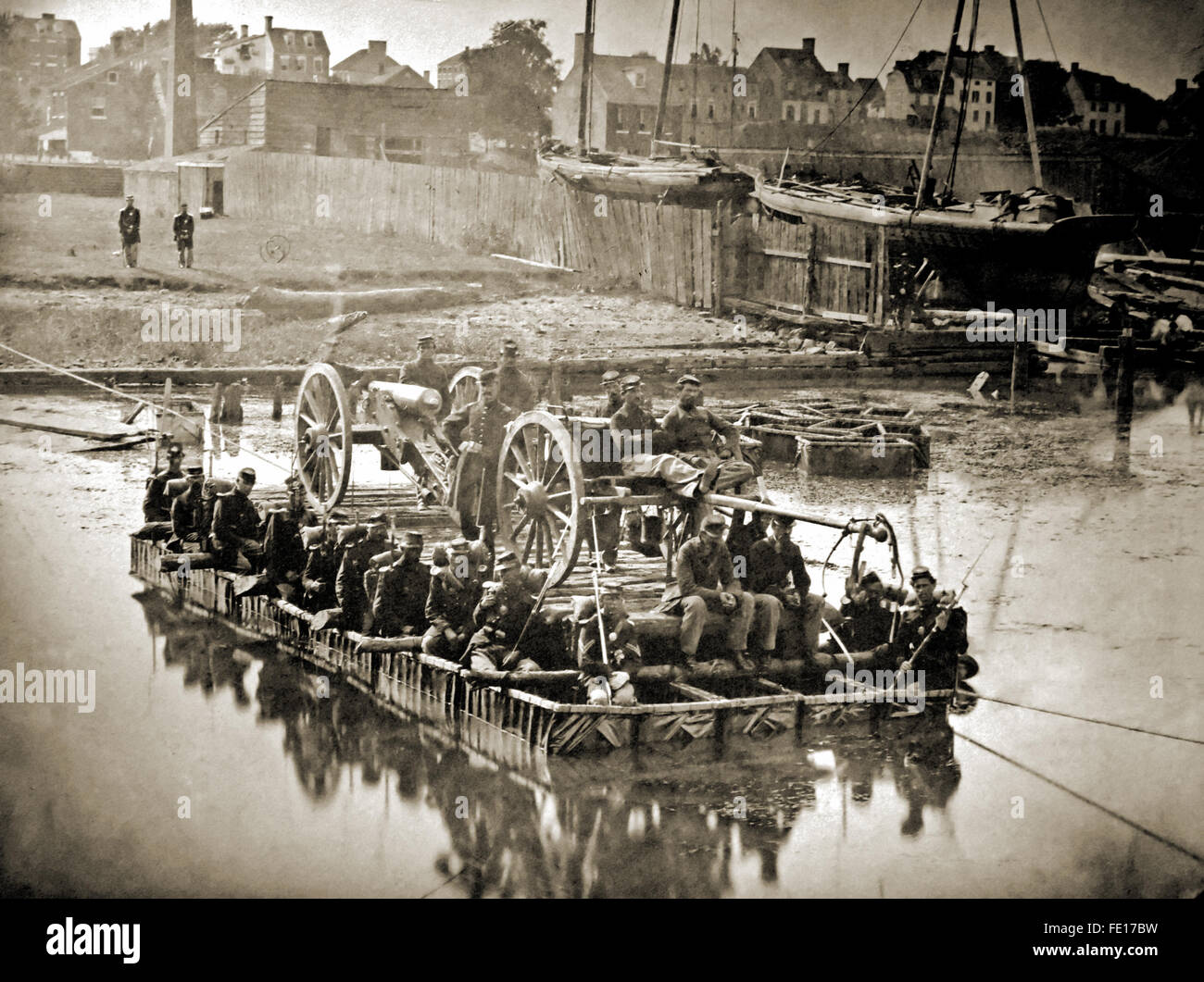 Union gun boat hi-res stock photography and images - Alamy
