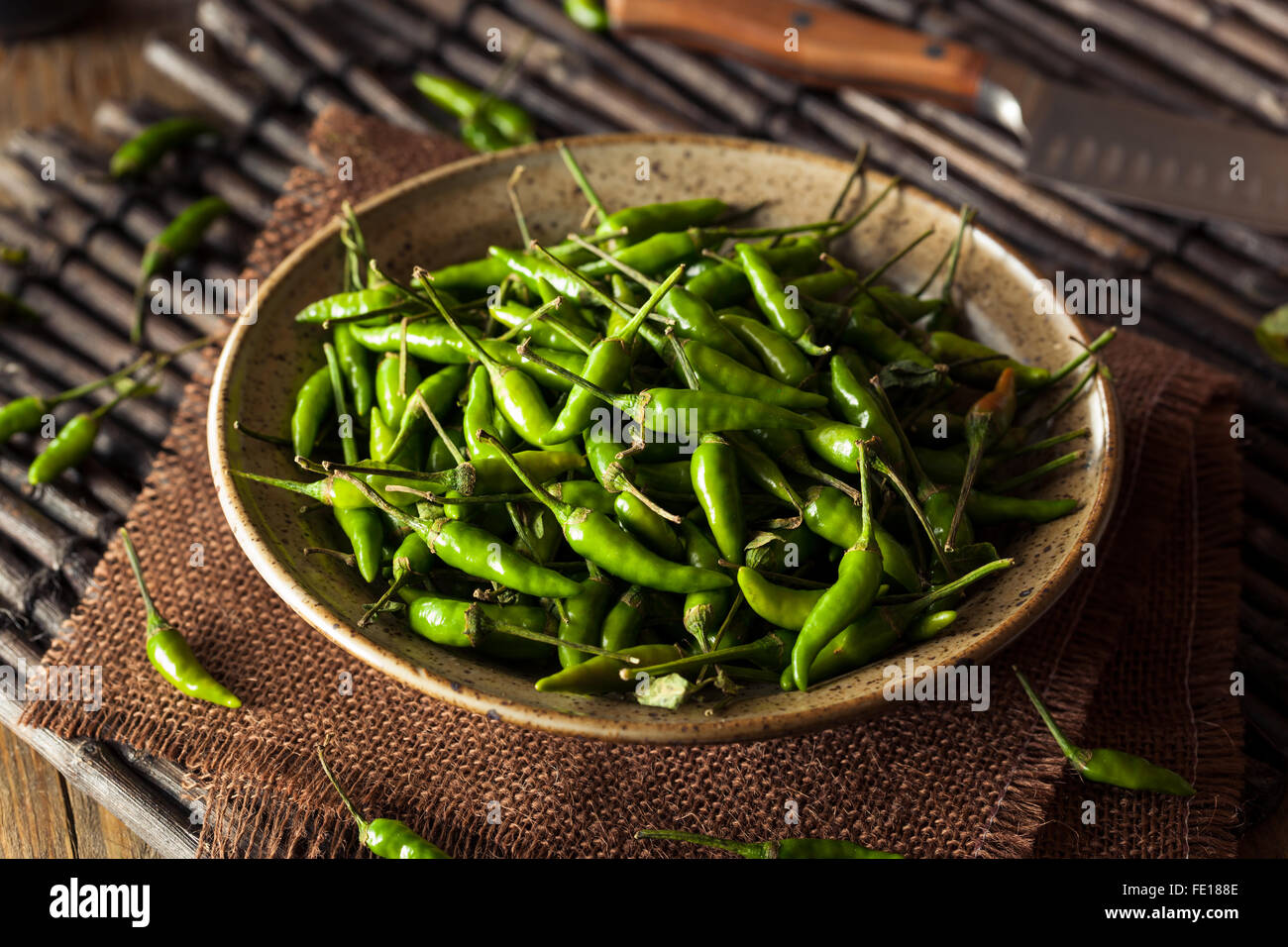 Green mexican pepper hi-res stock photography and images - Alamy