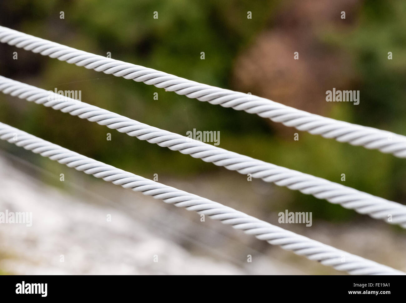 Parallel metal lines hi-res stock photography and images - Alamy