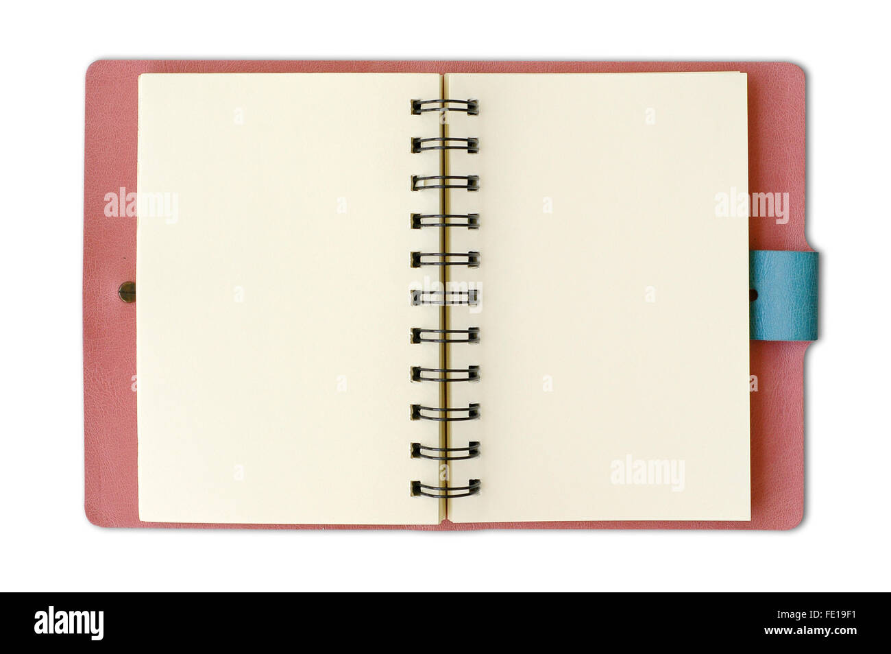 blank notebook isolated Stock Photo - Alamy
