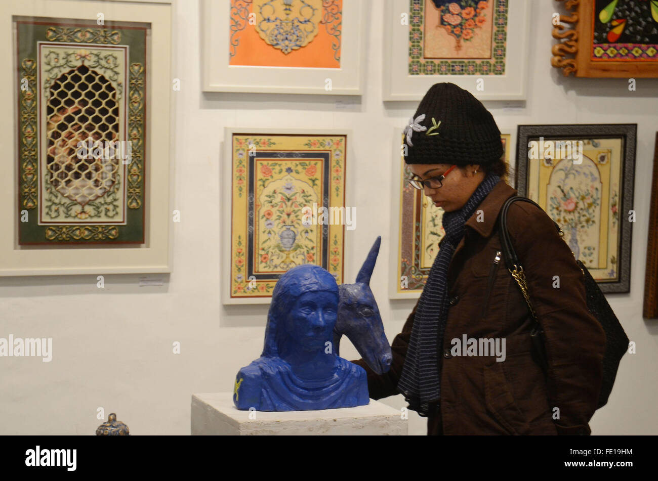 Calligraphy and painting exhibition hi-res stock photography and images ...