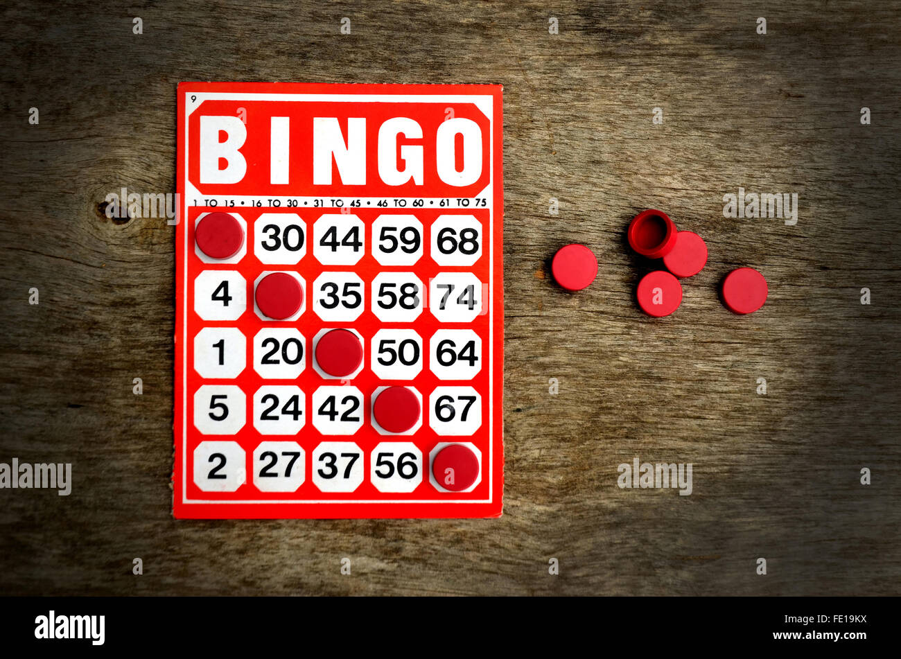 Bingo card hi-res stock photography and images - Alamy