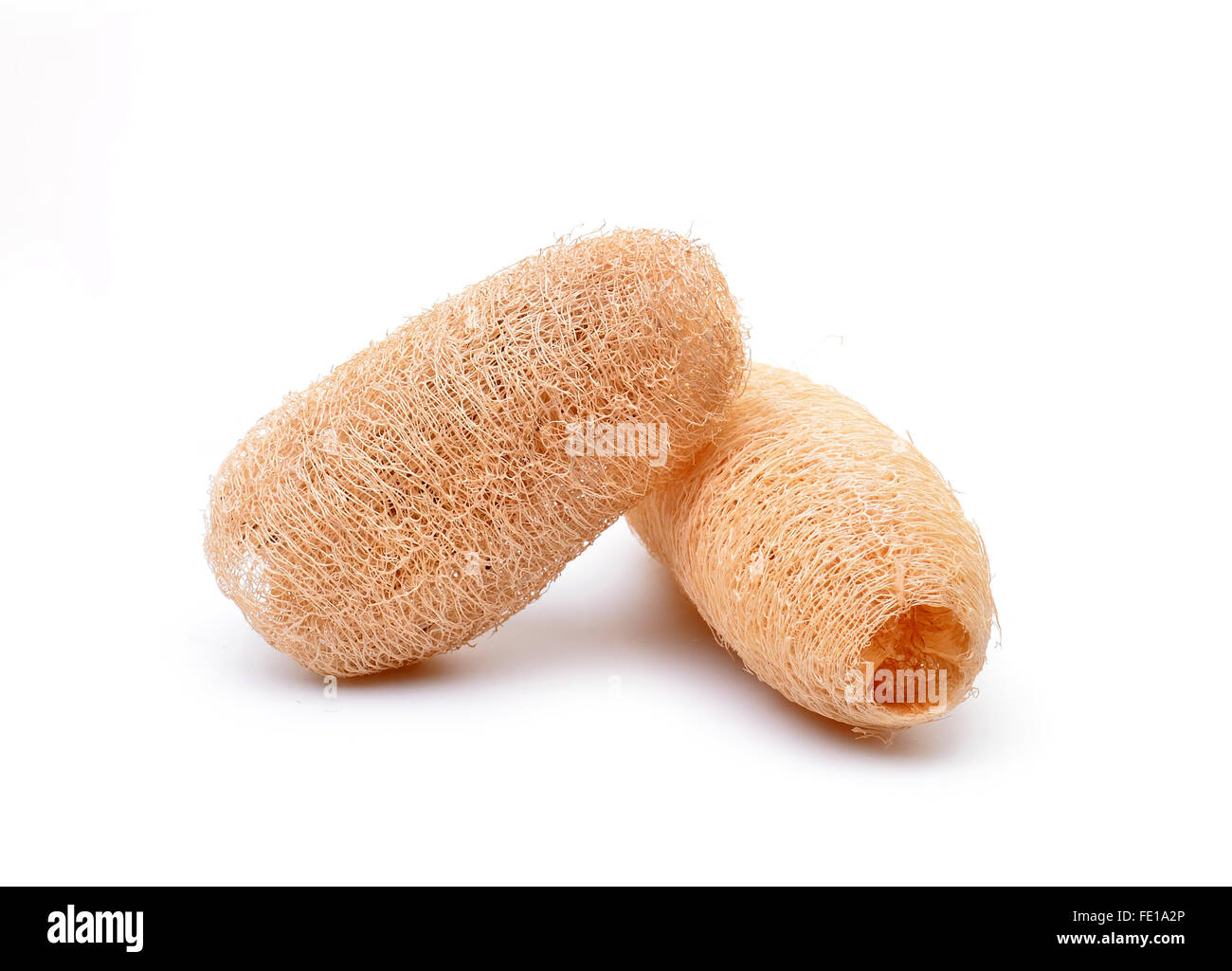 loofah isolated on white background Stock Photo - Alamy