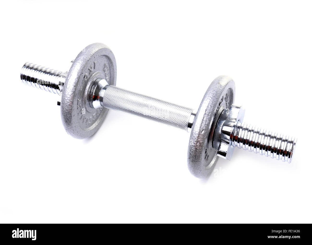 Dumbell training Cut Out Stock Images & Pictures - Alamy