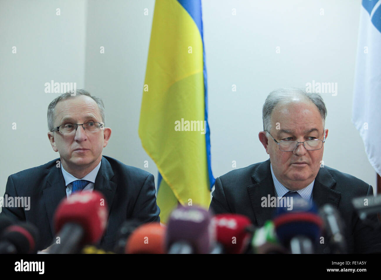 Kiev, Ukraine. 03rd Feb, 2016. Head of the EU Delegation to Ukraine Ian ...