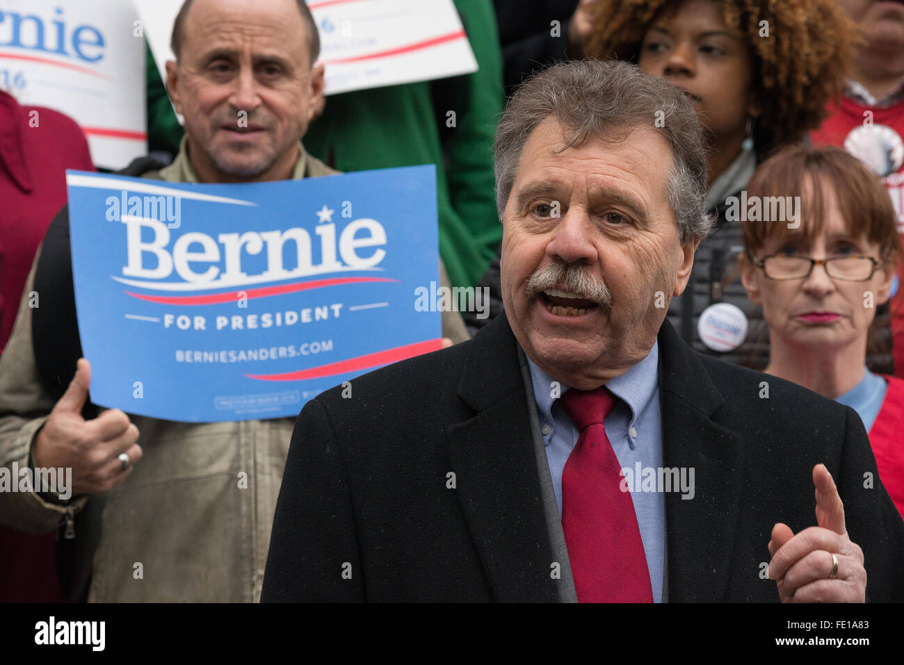 New York, United States. 03rd Feb, 2016. Communications Workers of ...