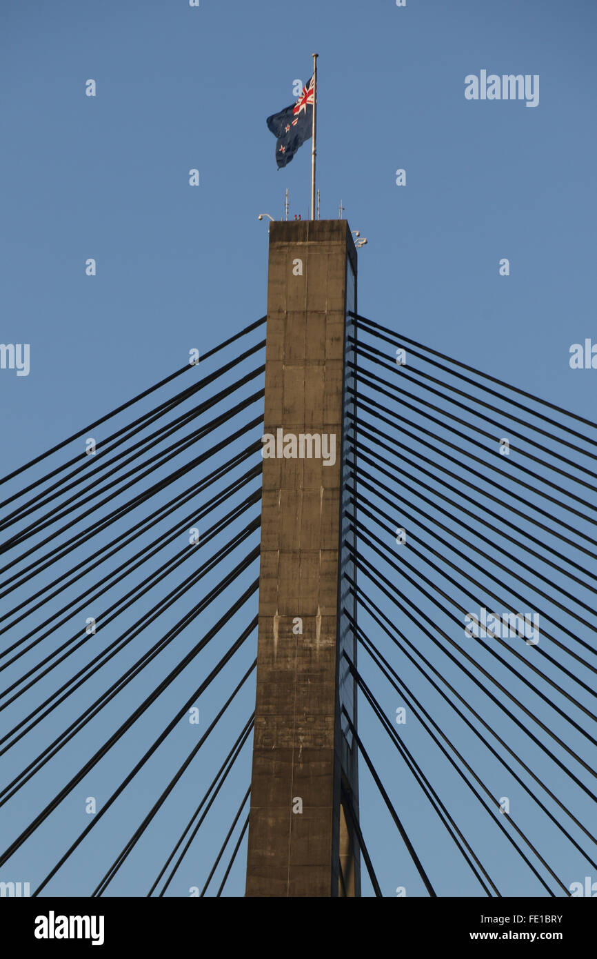 The ANZAC Bridge viewed from the Glebe foreshore walk – Sydney ...