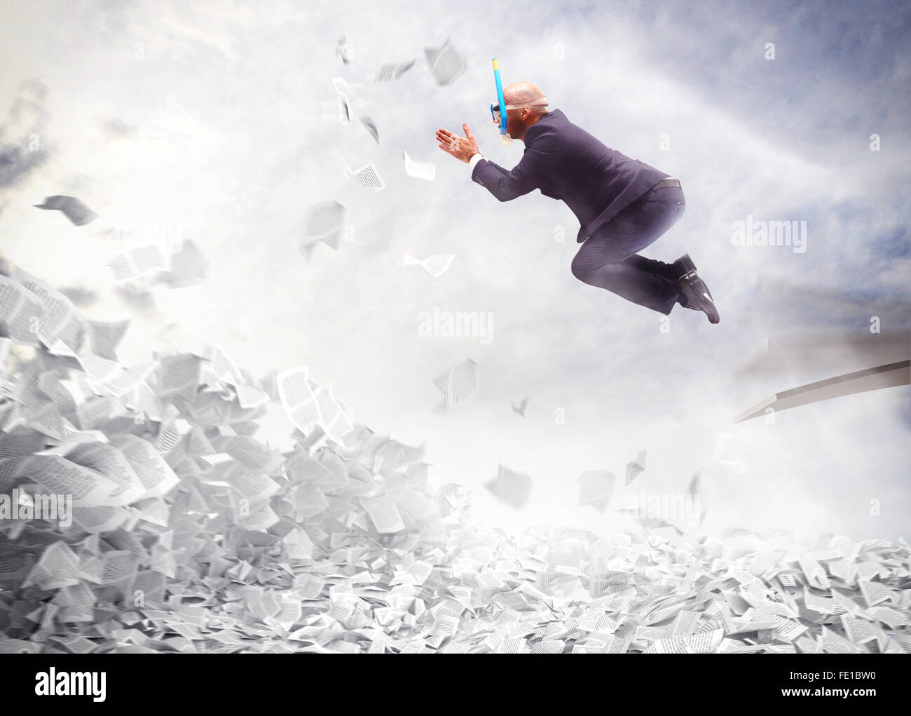 Businessman overworked hi-res stock photography and images - Alamy