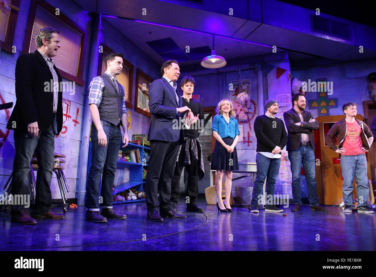 Closing night of the Broadway play Hand To God at the Booth Theatre ...