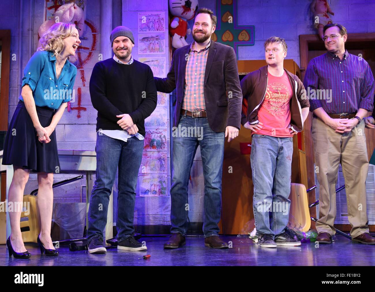 Closing night of the Broadway play Hand To God at the Booth Theatre ...