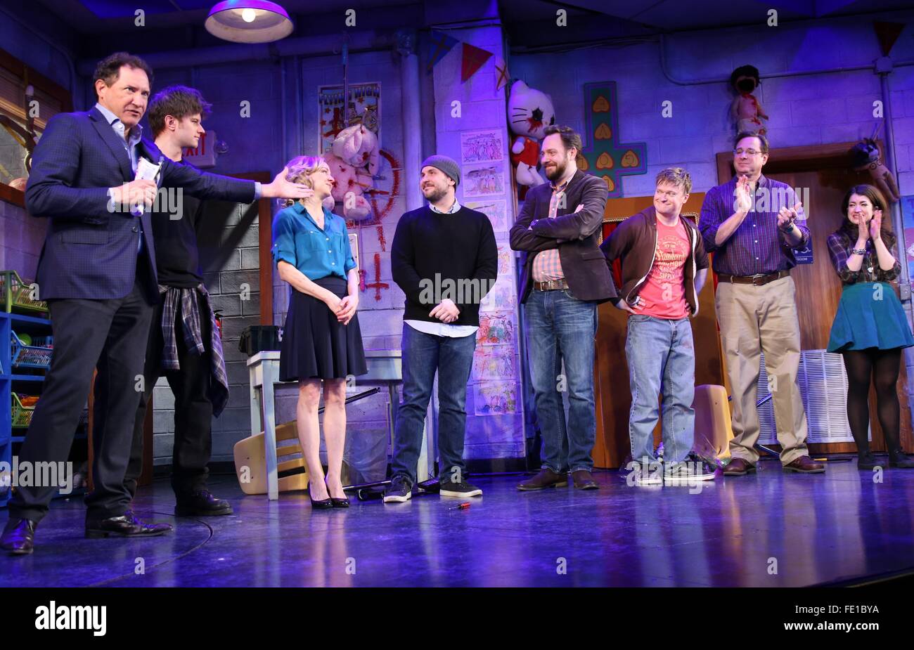 Closing night of the Broadway play Hand To God at the Booth Theatre ...