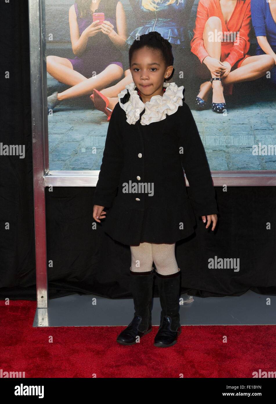 New York, NY, USA. 3rd Feb, 2016. Zani Jones Mbayise at arrivals for ...