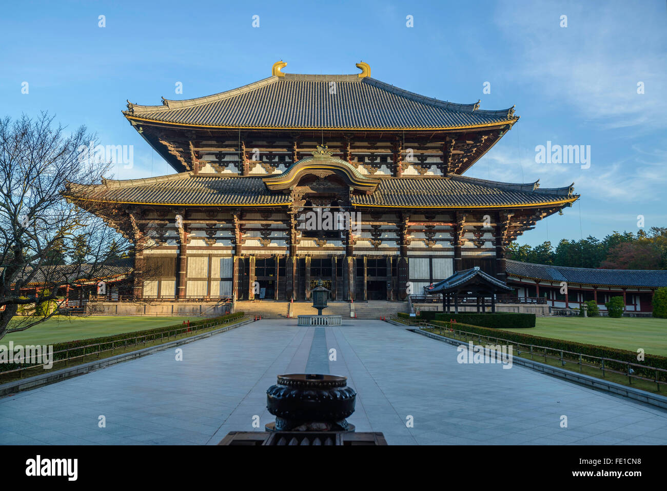 Todaiji Temple, Nara, Japan, gate, entrance Stock Photo - Alamy