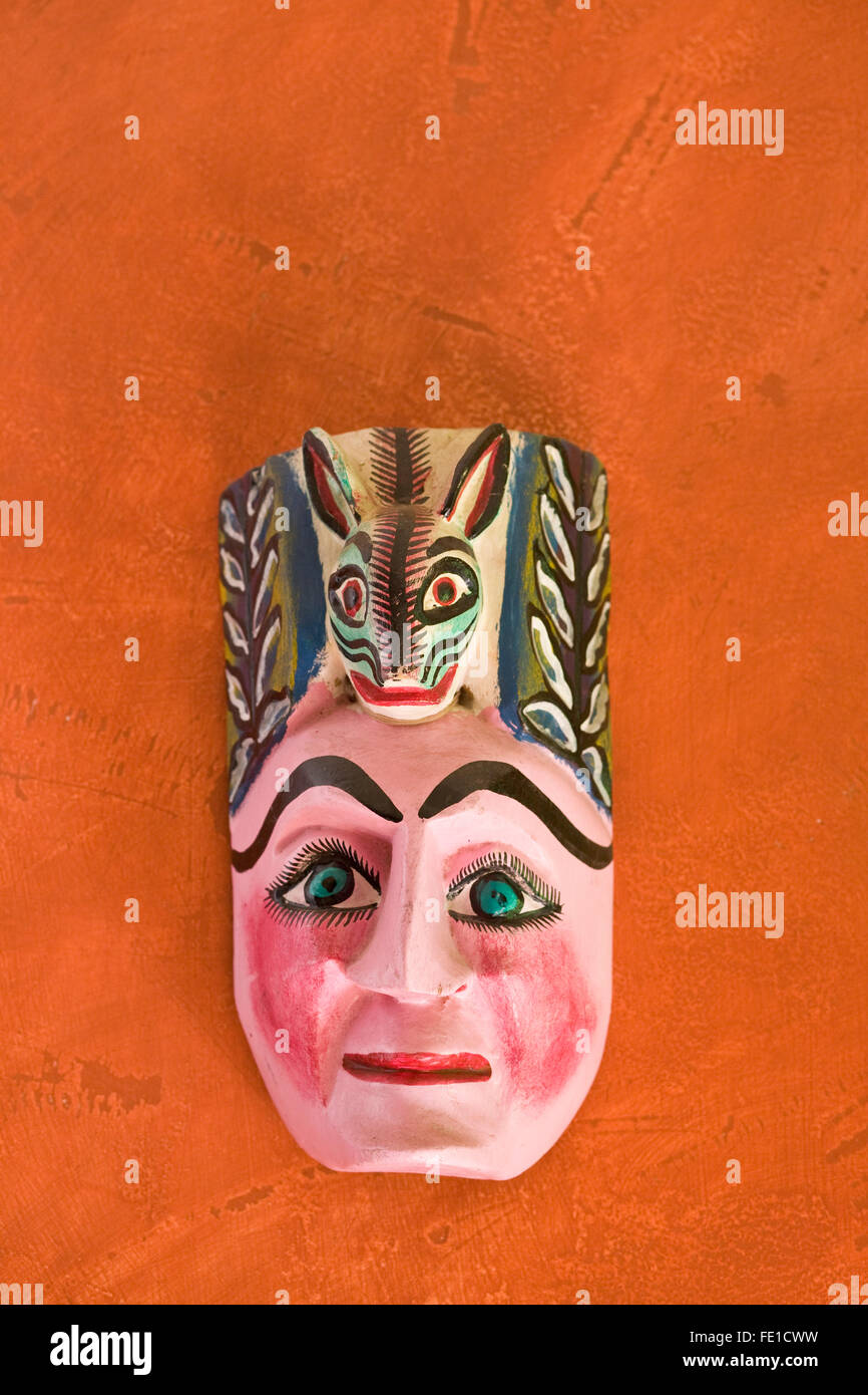 Hand painted mexican masks hi-res stock photography and images - Alamy