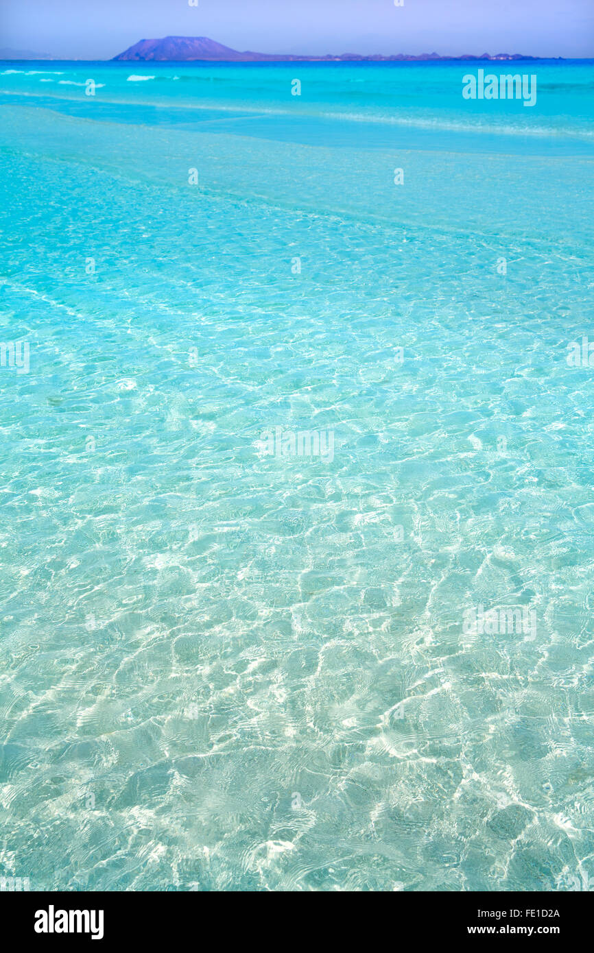 Corralejo Beach Fuerteventura at Canary Islands of Spain Stock Photo ...