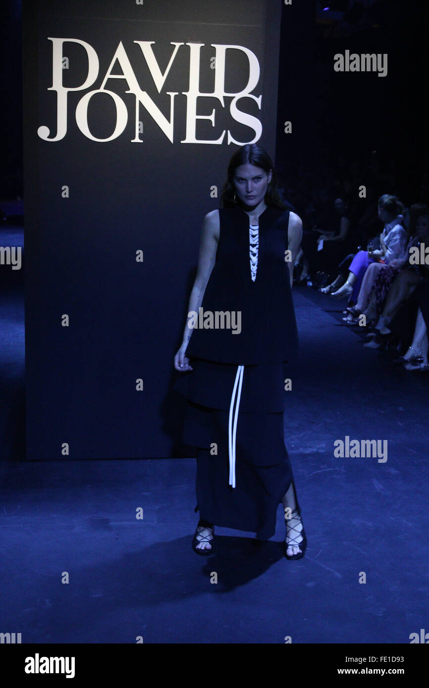 Sydney, Australia. 3 February 2016. International supermodel Catherine ...