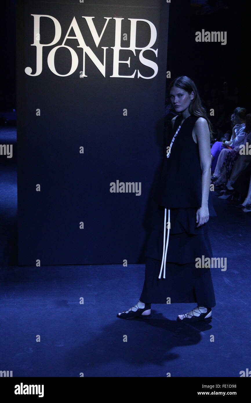 Sydney, Australia. 3 February 2016. International supermodel Catherine ...