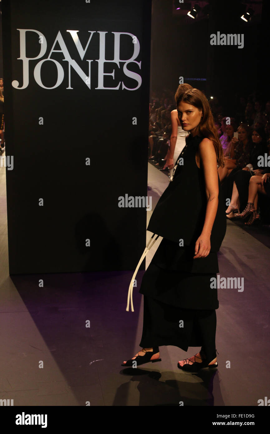 Sydney, Australia. 3 February 2016. International supermodel Catherine ...