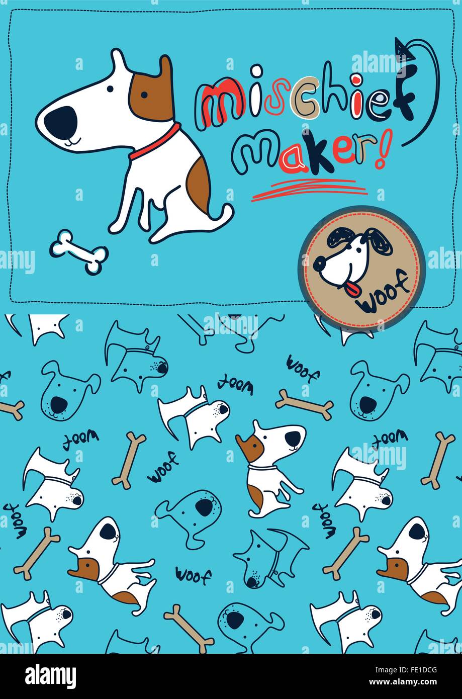 Background mischief Stock Vector Images - Alamy