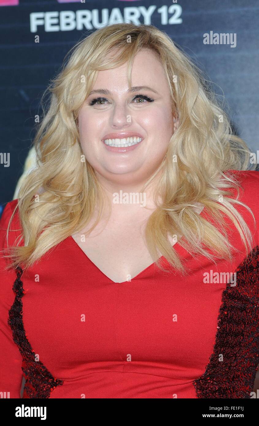 New York, NY, USA. 3rd Feb, 2016. Rebel Wilson at arrivals for HOW TO ...