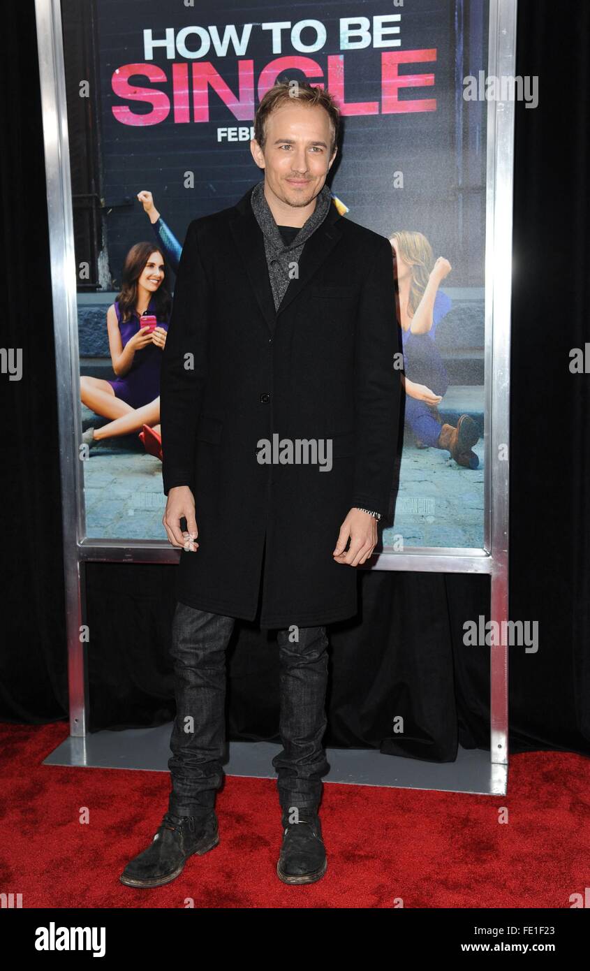 New York, NY, USA. 3rd Feb, 2016. Jesse Johnson at arrivals for HOW TO ...