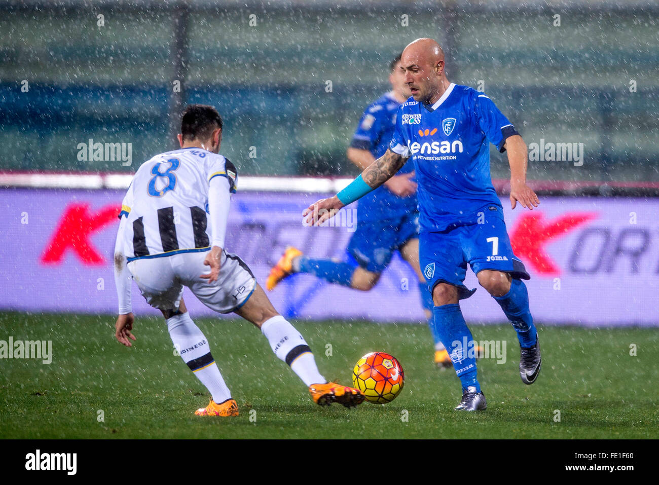 Empoli, Italy. 3rd Feb, 2016. Bruno Fernandes (Udinese), Massimo ...