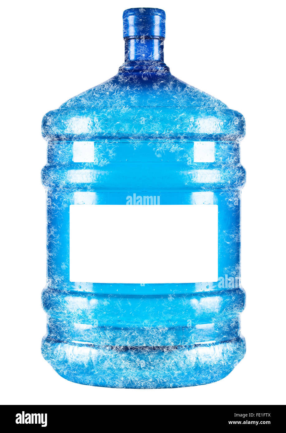 bottle of water on white isolated background Stock Photo - Alamy