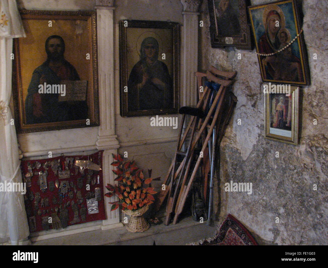 Portrait pictures at Christian Holy Place - Shrine of Saint Tekla ...