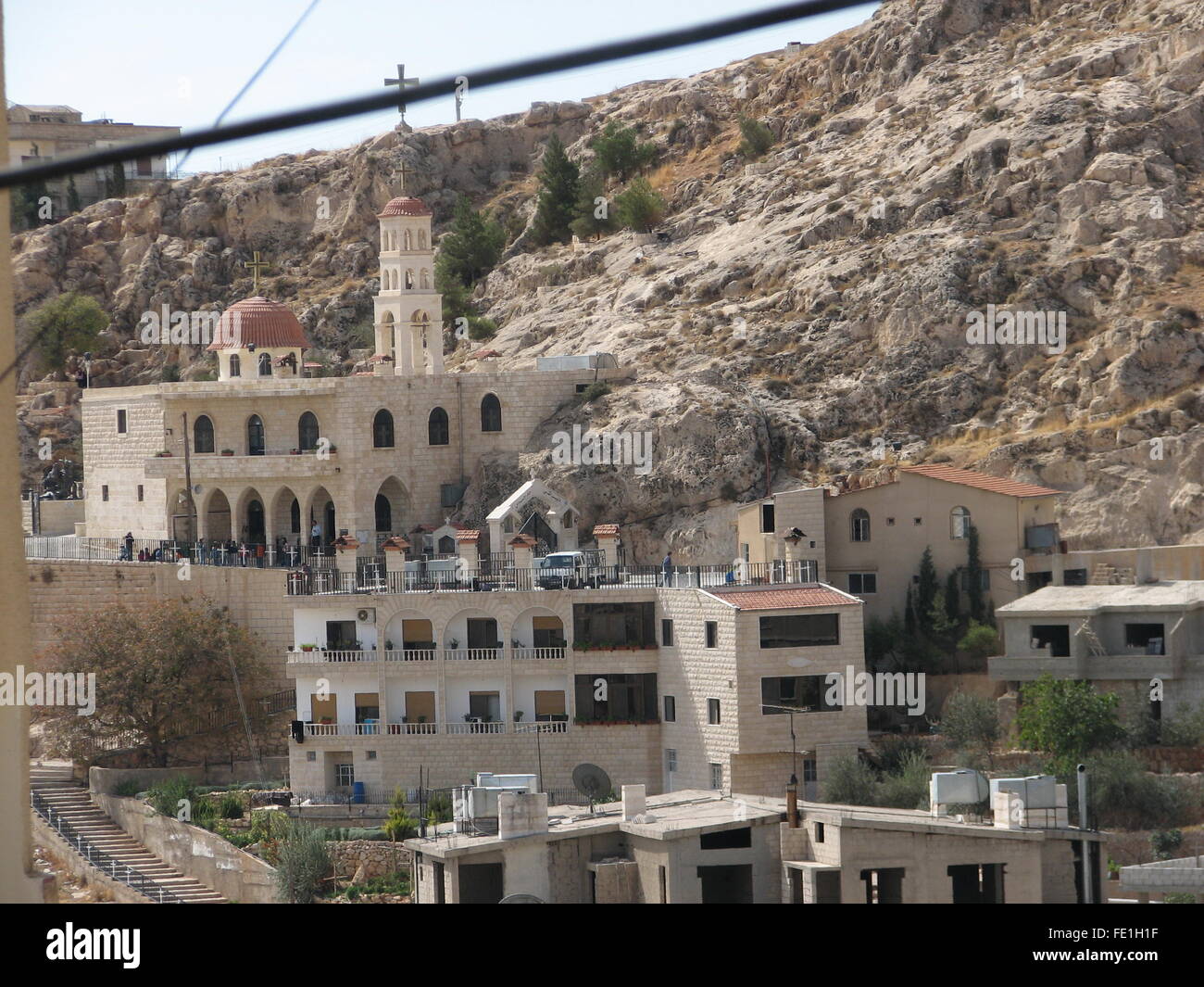 A Church in Saidnaya, Syria Stock Photo - Alamy