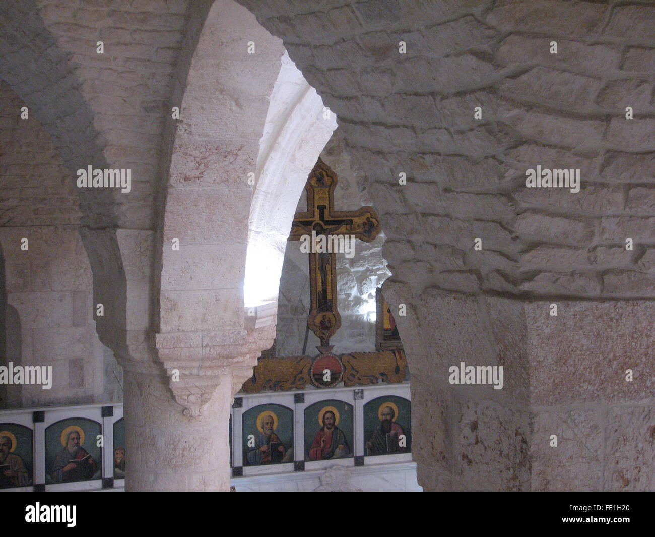 The Aghia Sophia Church, Saidnaya, Syria Stock Photo - Alamy