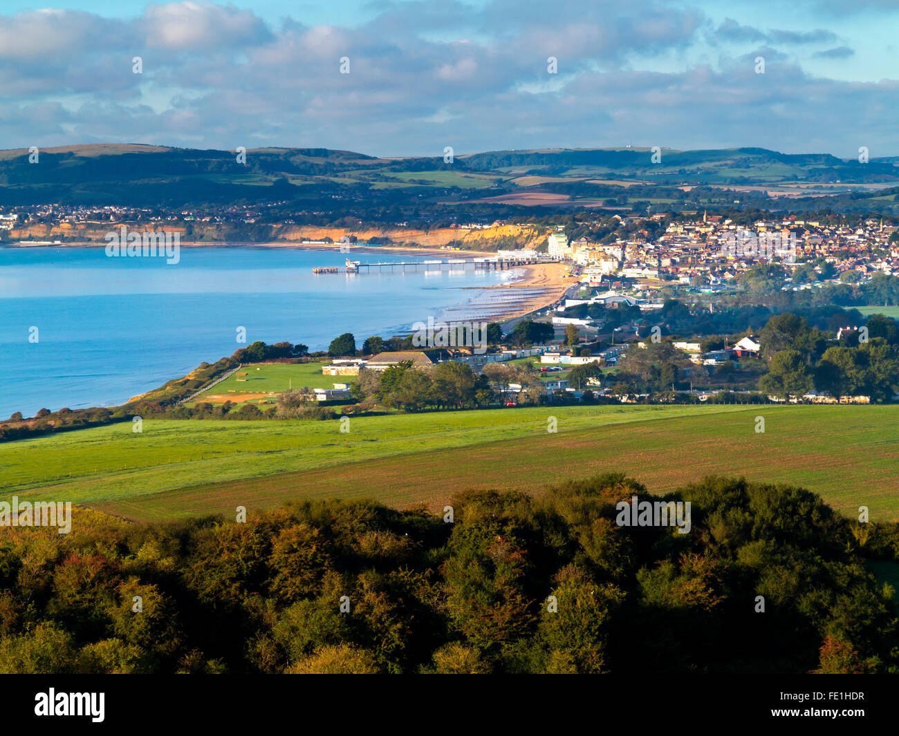 Isle of wight coastline countryside hi-res stock photography and images ...